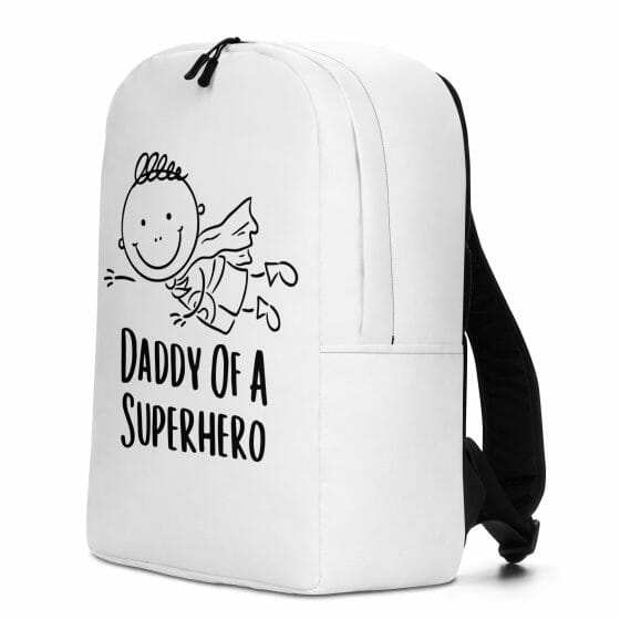 Daddy Of A Superhero | Minimalist Backpack