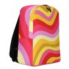 Colorful Swirls Minimalist Backpack